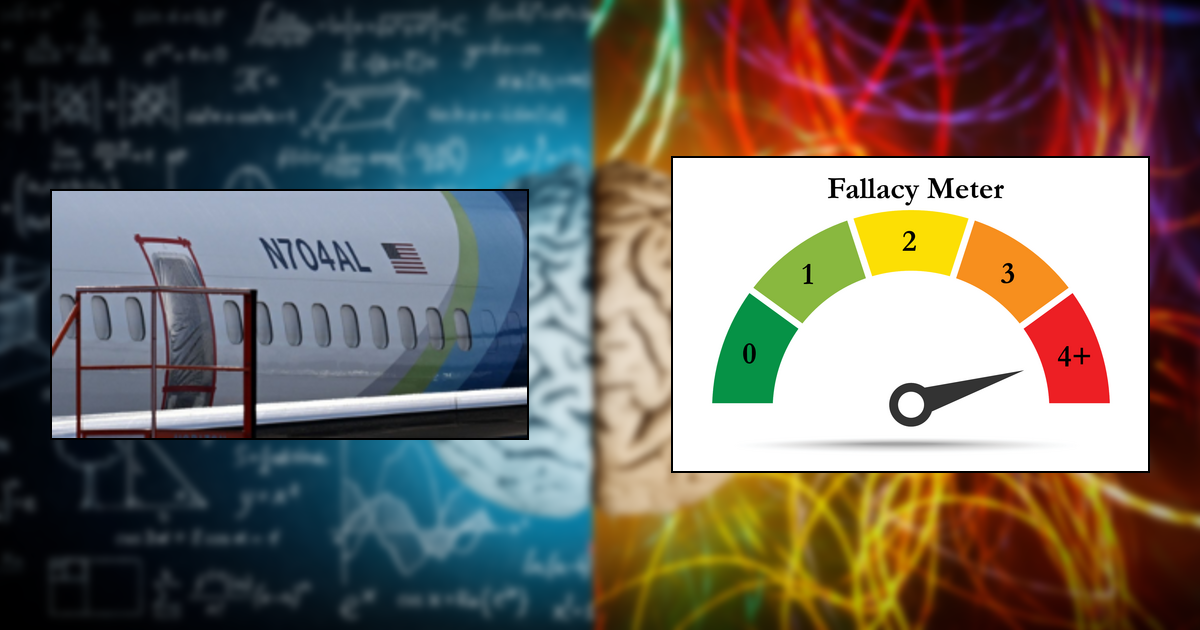 Cineas says, "No, DEI isn't making airplanes fall apart" - Fallacy Check